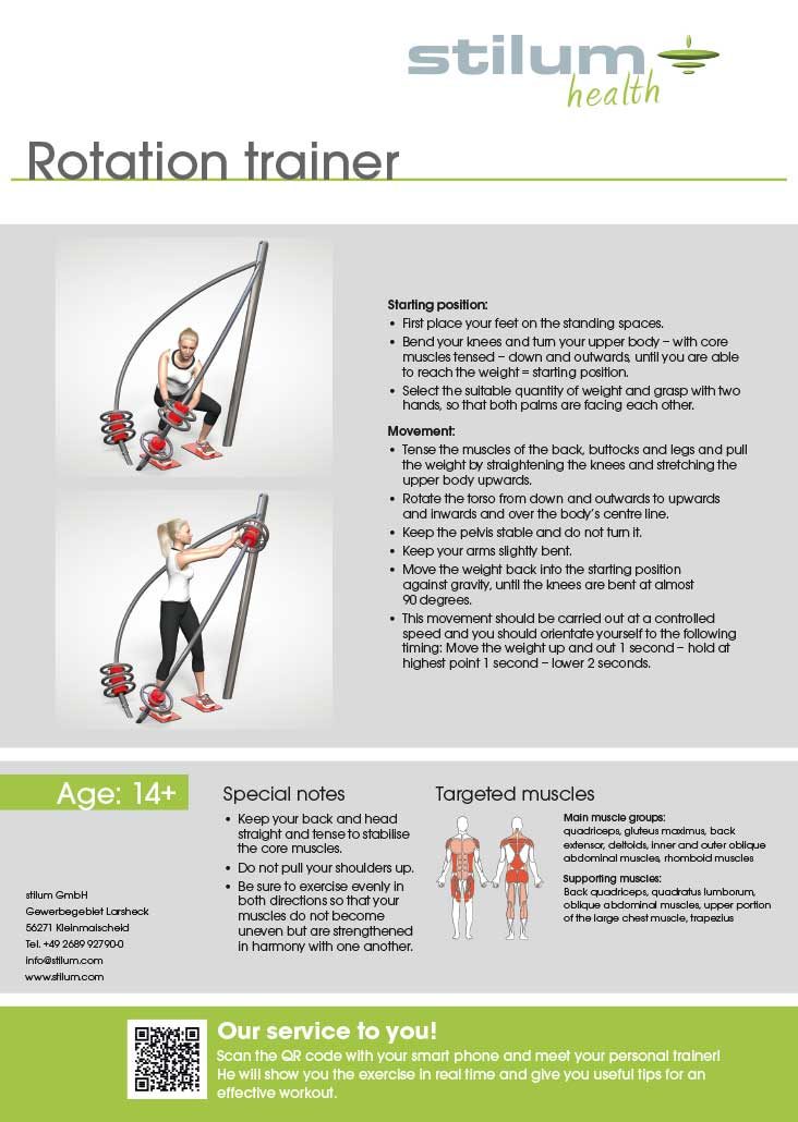Rotation trainer | Stilum Outdoor Fitness